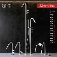 Treemme taps and shower set 12 - Faucet - 3D model