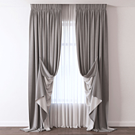 2sided curtains - Curtain - 3D model