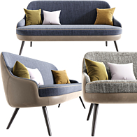 Sofa Walter Knoll Yuuto - Sofa - 3D model