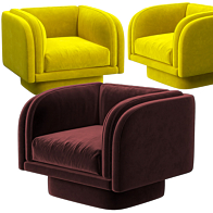 Hector armchair by Laskasas - Arm chair - 3D model