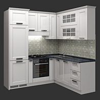 Corner Kitchen - Kitchen - 3D model