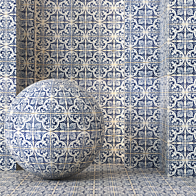 Moroccan texture - Tile - 3D model