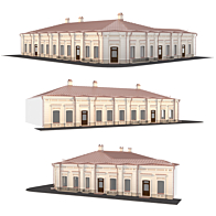 Dom_1 - Building - 3D model