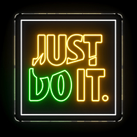 Think Neon Sign - Neon - 3D model