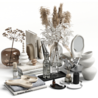Decorative set Boho - Decorative set - 3D model