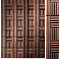 Terracotta Clay Tiles Wall Panel 2 - Other decorative objects - 3D model