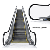 animated escalator