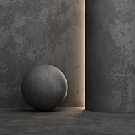 Plaster Wall Texture 4K - Seamless - Stone - 3D model