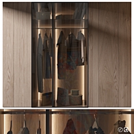 Hulsta / LILAC - Wardrobe & Display cabinets - 3D model