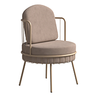 Saba Italia, Chance - Arm chair - 3D model
