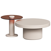 Bell tables set - Table - 3D model