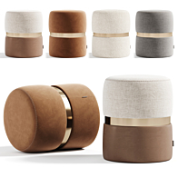 Set pouf laskasas - Other soft seating - 3D model