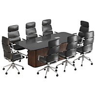 Mo Bridge desk set - Office furniture - 3D model