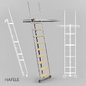 Mobile ladder Hafele - Staircase - 3D model