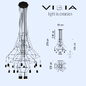 VIBIA / Wireflow - Pendant light - 3D model