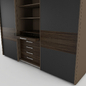 Wardrobe HULSTA Design G - Wardrobe & Display cabinets - 3D model