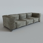 Poof without frame - Other soft seating - 3D model