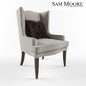 Sam Moore Wing Chair - Arm chair - 3D model