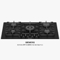 Siemens EP7A6QB90 5 Burner Gas Hob - Kitchen appliance - 3D model