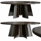 Poliform kensington round table - Table - 3D model