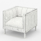 Chloe Chair - Arm chair - 3D model
