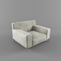 Arm chair - Arm chair - 3D model