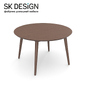 OM Dining table Fjord D120 - Table - 3D model