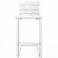 High chair - Chair - 3D model