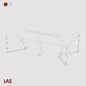 The Office Meeting Table LAS I MEET (146644) - Office furniture - 3D model