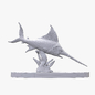 Figurine "Sword-fish" - Sculpture - 3D model