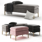Edlyn bench - Other soft seating - 3D model