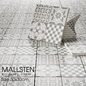 MALLSTEN IKEA. Floor decking, outdoor. Gray \ white - Tile - 3D model