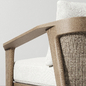 RH / MALTA TEAK CHAIR - Arm chair - 3D model