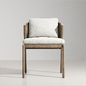 RH / MALTA TEAK SIDE CHAIR - Chair - 3D model