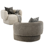 ARP armchair by Poltrona Linteloo_ fabric mtl - Arm chair - 3D model