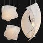 Grok voiles pendant lights - Pendant light - 3D model