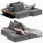 Westside Modular Sofa Poliform - Sofa - 3D model
