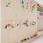 Interactive game board (busyboard) for a children's room ...