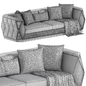Diamond Sofa Luxury - Sofa - 3D model