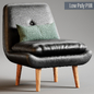 Low Poly Armchair Vince - Arm chair - 3D model