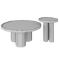 Delta Round Coffee Table - Table - 3D model