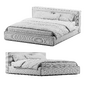 OM beds.one - Monti bed - Bed - 3D model