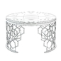 Sleek Table - Table - 3D model
