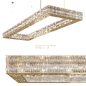 SPACIUM SUSPENSION RECTANGULAR _ CASTRO Lighting - Pendant light - 3D model