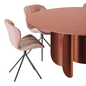 OMG chair BARRY ROUND table - Table + Chair - 3D model