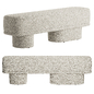 Brooks bench - Other soft seating - 3D model