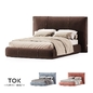 (OM) Homey Bed Tok Furniture - Bed - 3D model