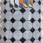checkerboard tile PBR 4K texture set 001 - Tile - 3D model