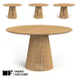 (OM) WOLAN WOOD dining table from MANO FACTORY - Table - 3D model