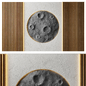 Wall Panel Moon - Other decorative objects - 3D model